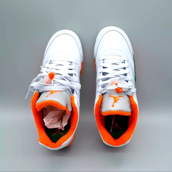 Nike | Shoes | Nike Air Jordan 5 Retro Miami Hurricane | Poshmark